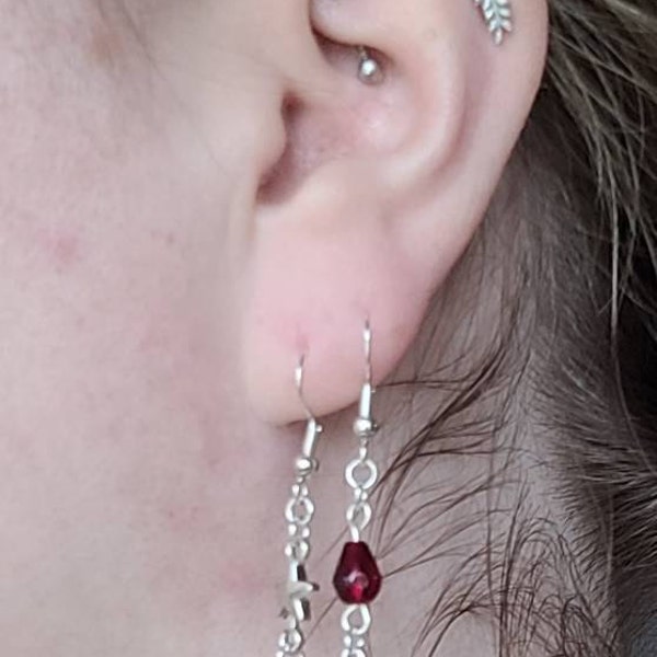 Jujutsu Kaisen Piercing Blood Choso Beaded Earring Set - Anime Earrings ...