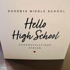 Middle School Graduation Card, for Girl, for Boy, Personalized Middle ...