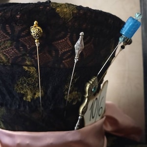 Teardrop Pearl Hat Pins in Silver or Gold With Choice of Length - Etsy