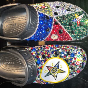 Alpha Kappa Alpha Crocs - Etsy