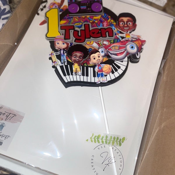 Motown Cake Topper, Motown Cartoon, Motown Party, Motown, Hip Hop Cake ...