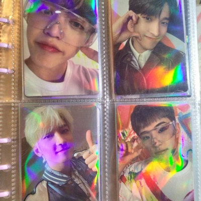 Rainbow Effect Holographic Card Sleeves Card Protector 50pcs Perfect ...
