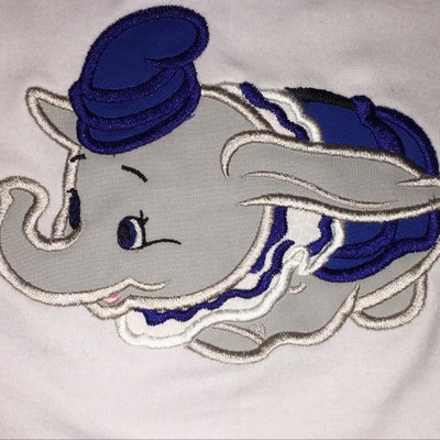 Dumbo Ride Embroidery Machine Applique Design Digital Download 5x7 6x10 ...
