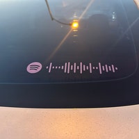 Custom Spotify Song Code Vinyl Decal Song Code Sticker - Etsy