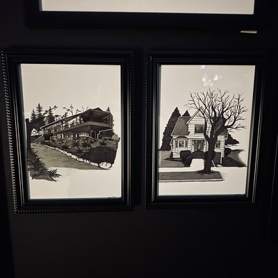 Creel House Stranger Things Spooky House Wall Decor Fine Art Print - Etsy