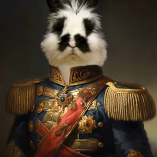 Custom Royal Pet Portrait, Renaissance Dog Painting From Photo, Animal ...