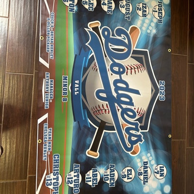 T-ball Banner Tball Banners Baseball Banner Team Banners - Etsy