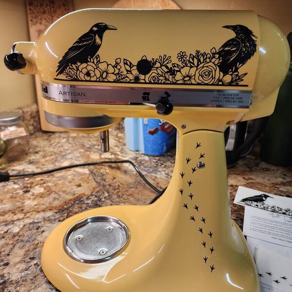 Kitchen Witch Vinyl Decal Sticker for Kitchen Mixers - Etsy