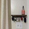 Magnetic Key Holder Shelf, Key Holder for Wall, Wall Mounted, Key ...