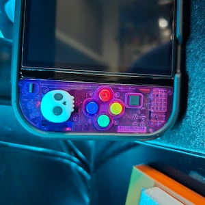 New Custom Nintendo Switch White D-pad Joy-con Controller - Etsy