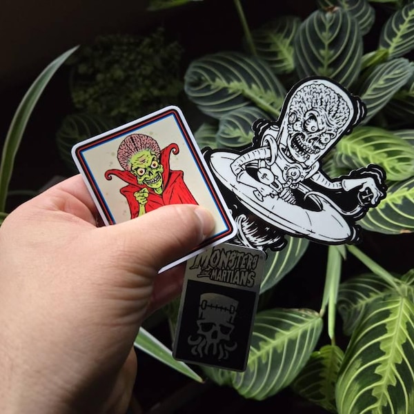 Rockabilly Big Bad Wolf Vinyl Sticker, Horror Punk Decal, Psychobilly ...