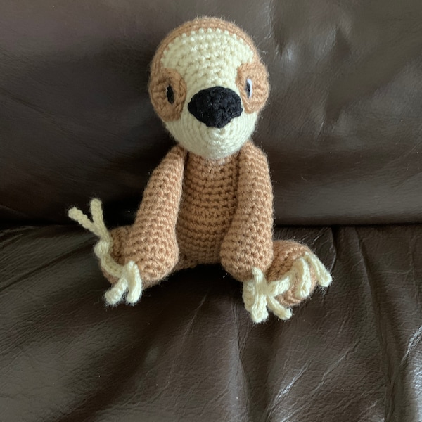 Sloth Crochet Pattern, Crochet Sloth, Sloth, Crochet Pattern, Sloth ...
