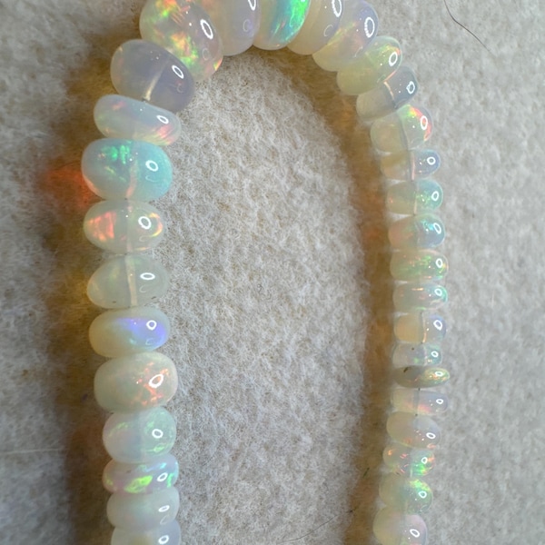 HIGH Quality Dot Fire Ethiopian Opal Oval Shape Smooth Polish Loose ...