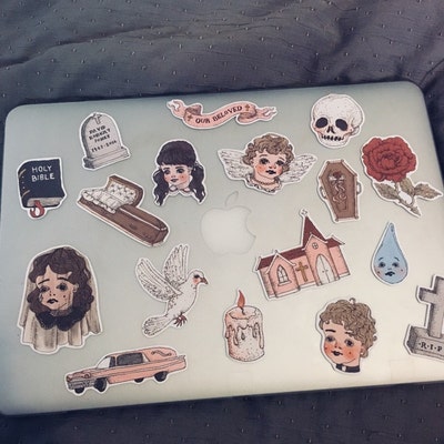 Funeral STICKERS 25 Pack - Etsy