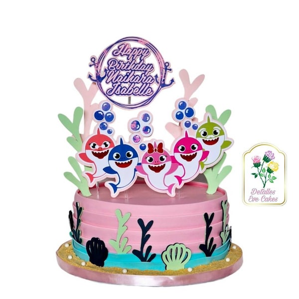 Sonic and Knuckles the Hedge Hog Inspired Cake Topper With Birthday ...