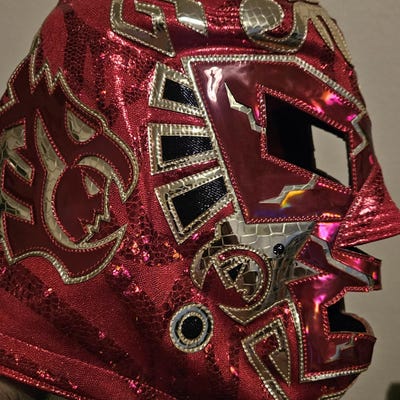 King Luchador Mask Mexican Wrestling Mask Lucha Libre Mask Cosplay ...