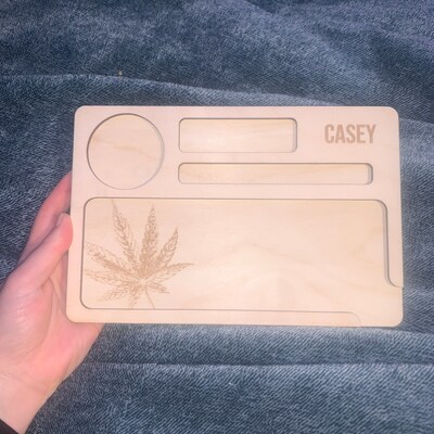 Personalizable Gifts Weed Tray Customized Wooden Weed Rolling Tray ...