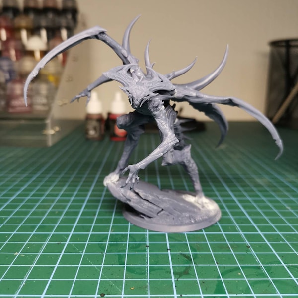 Chaos Daemon Miniature - Lord of the Print | Infernal Demon of Slaanesh ...