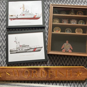 USCG 45' RBM, Coast Guard Watercolor Print, 8x10 - Etsy