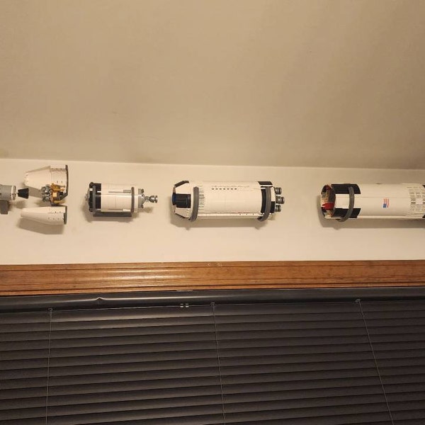Wall Mounting Kit for Displaying Apollo Saturn V Rocket - Etsy