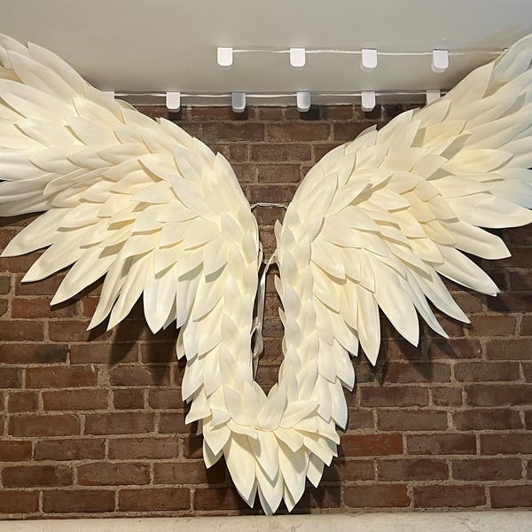Wings for Photo Booth Angel Wings for Backdrop, White Wings, Selfie ...