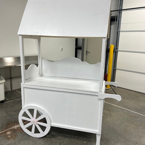 Candy Cart Traditional Style (foldable) PLANS With Measurements ...