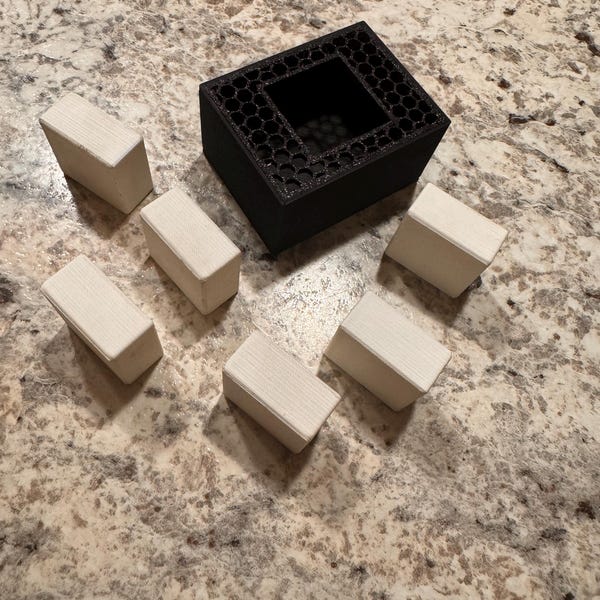 Four Cubes Puzzle. Make 4 Cubes Using 4 Parts. - Etsy