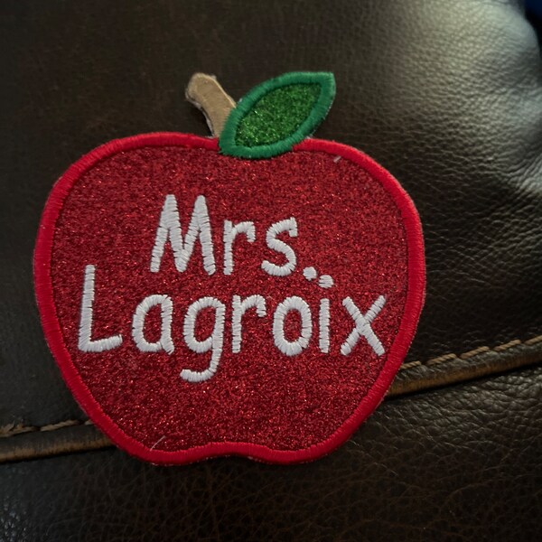 Teacher Patch Teacher Appreciation Gift Teacher Christmas Gift ...