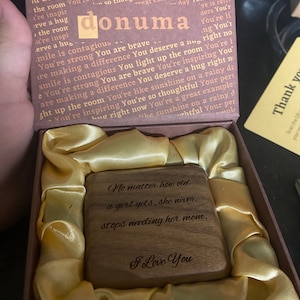 Custom Melody Music Box / Personalized Music Box With a Custom Metal ...