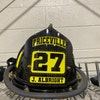 Firefighter Grinch Metal Helmet Shield. - Etsy