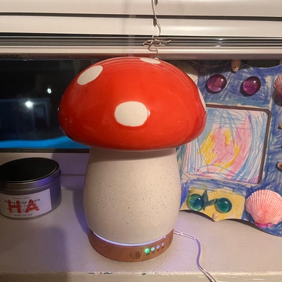 Mushroom Decor Essential Oil Diffuser, Cottagecore Aesthetic , Cute ...