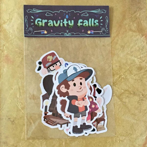 Gravity Falls Stickers Pack - Etsy
