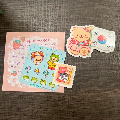 10 Korean Snacks Sticker Pack Water Resistance Laminated Die - Etsy