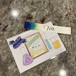 Sticker // Vinyl Holographic Periodic Table, Science Art 3 Inches ...