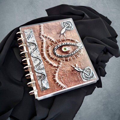 Front and Back Cover Set Hocus Pocus Inspired Spell Book Halloween 4 ...