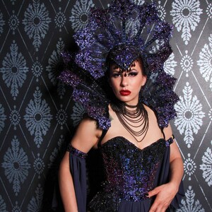 Vampire Queen Headband Wire Frame Design with Front & Rear - Etsy