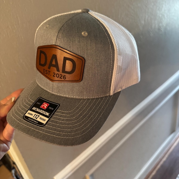 Dad Established 2025 Hat - EST. Any Year 2024 2026 New Dad Gift ...