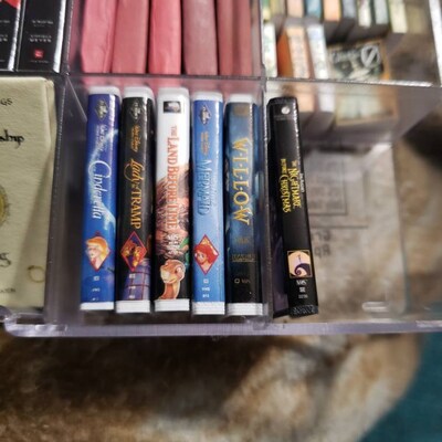 Mini 1:6 VHS A-J Titles Tapes Choose the Movie Retro Miniatures 80's ...