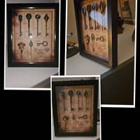RESIDENT EVIL Spencer Mansion Key Collection in Shadow Box Frame - Etsy ...