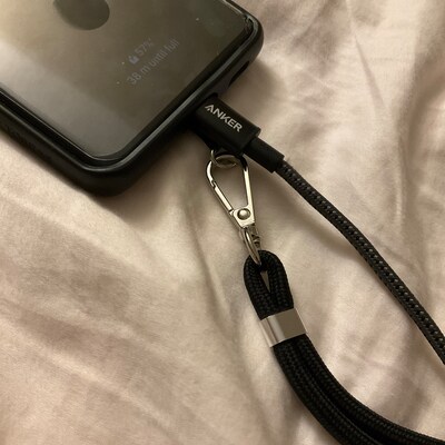 Dazzling Sparkle: Universal Cell Phone Lanyard With Adjustable Shoulder ...