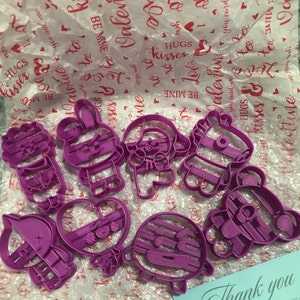 Winnie the Pooh Cookie Cutter Set Piglet Tigger Eeyore - Etsy