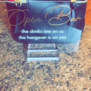 Custom Calligraphy Acrylic Sign for Events Weddings Special - Etsy