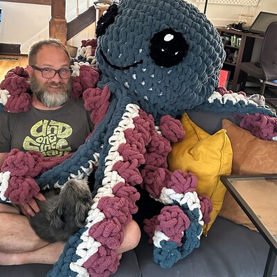 Pattern for Daisy Flower Crown Octopus - Etsy