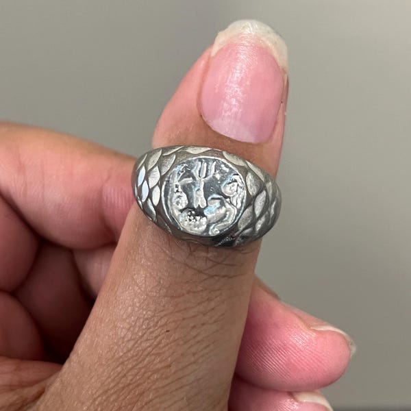 Bunny Rabbit Wax Seal Signet Ring - Etsy