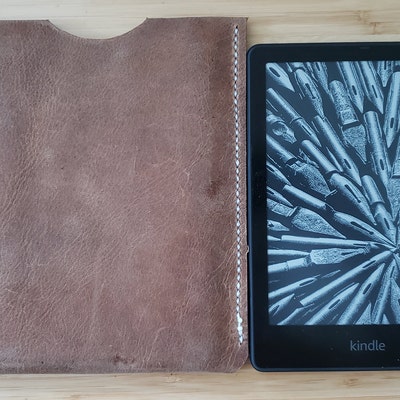 Kindle Paperwhite Sleeve / Leather Sleeve / Ereader Sleeve / Reader ...