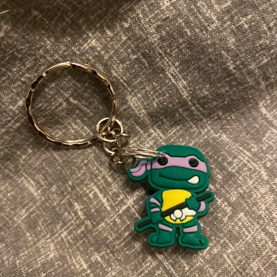 Teenage Mutant Ninja Turtles Keyrings/keychains Cartoon Cute Emo Kids ...
