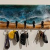 Beach House, Medium Size Ocean Key Rack/leash Holder, Beachy Key Rack ...