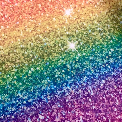 Rainbow Glitter Digital Papers Multi Colored Ombre Glitter Seamless ...