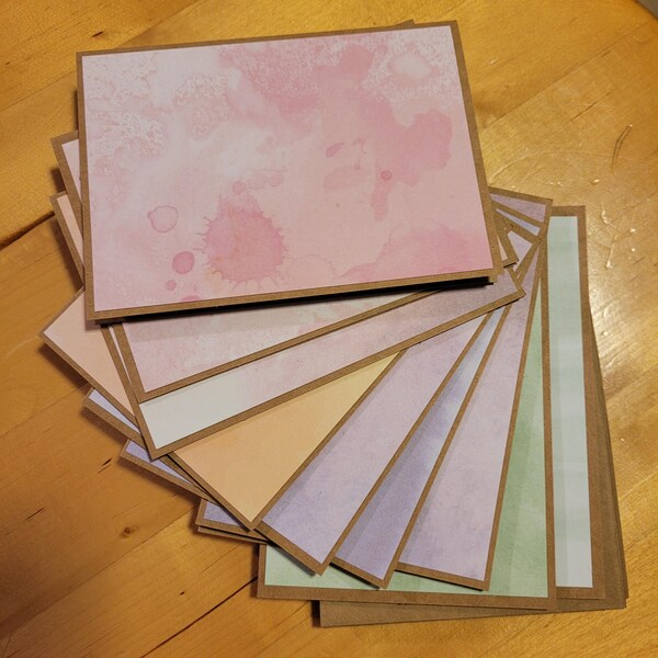 Handmade Floral Blank Greeting Cards All Occasion Card for Her Handmade ...