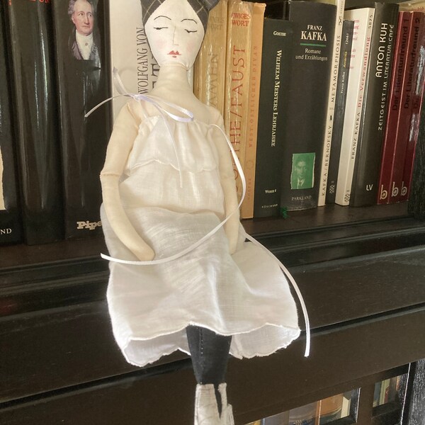 Persephone Art Doll / Handmade Art Doll / Heirloom Collectible Doll ...